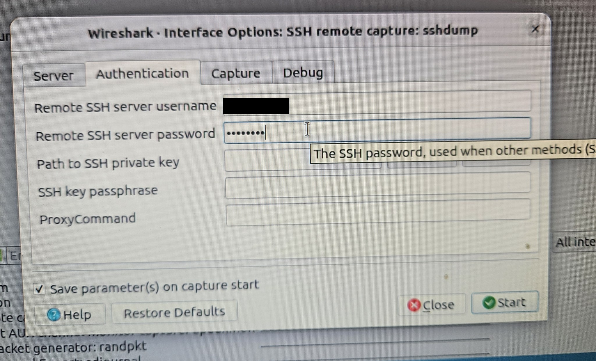 Wireshark remote capture over SSH – Jerry's blog